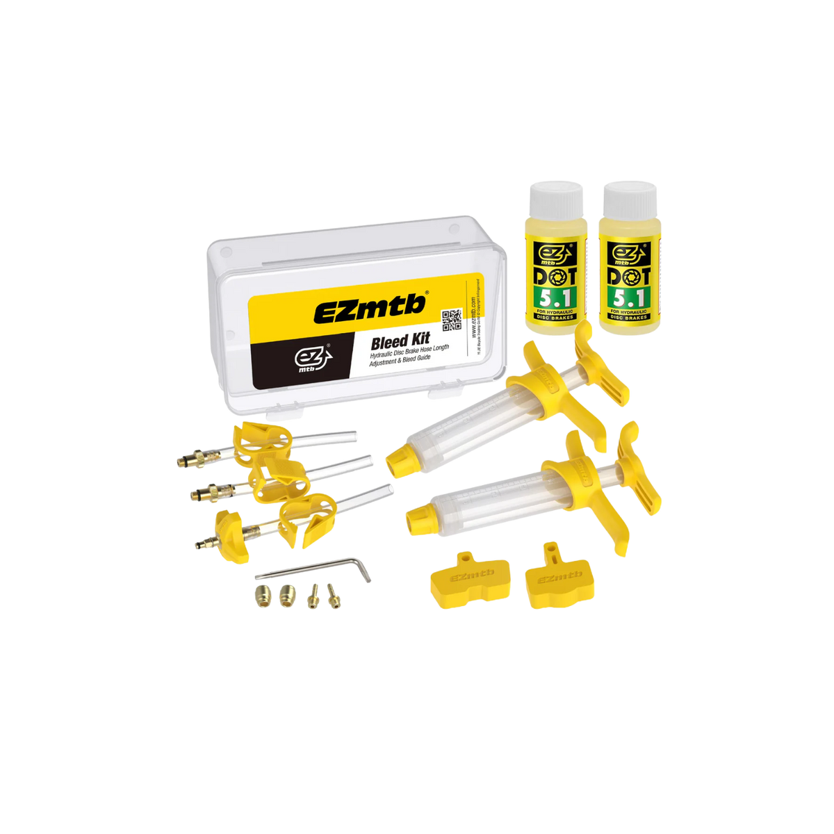 EZmtb SRAM Bleed Kit - inc. 2 x DOT 5.1 60ml – CCACHE