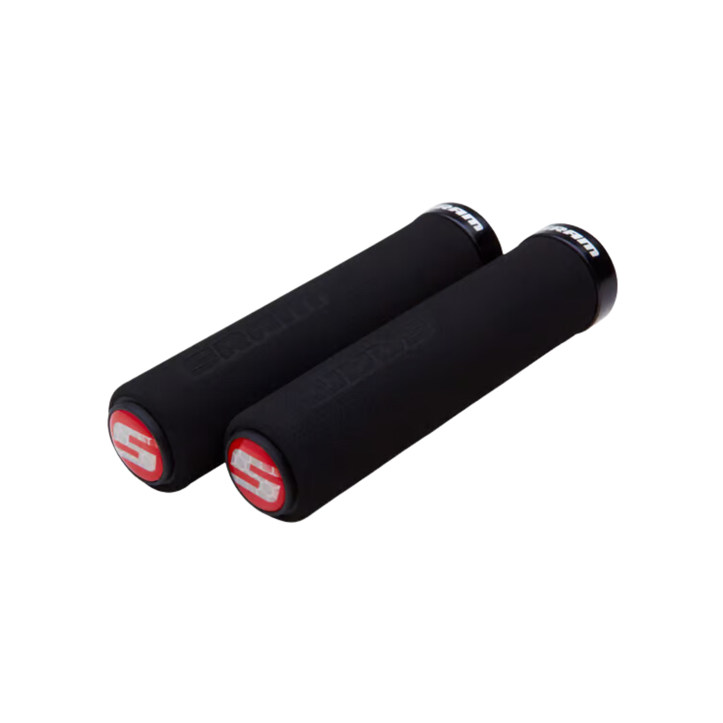 SRAM Foam Contour Lock On Grips 129mm Black/Black Clamps – CCACHE