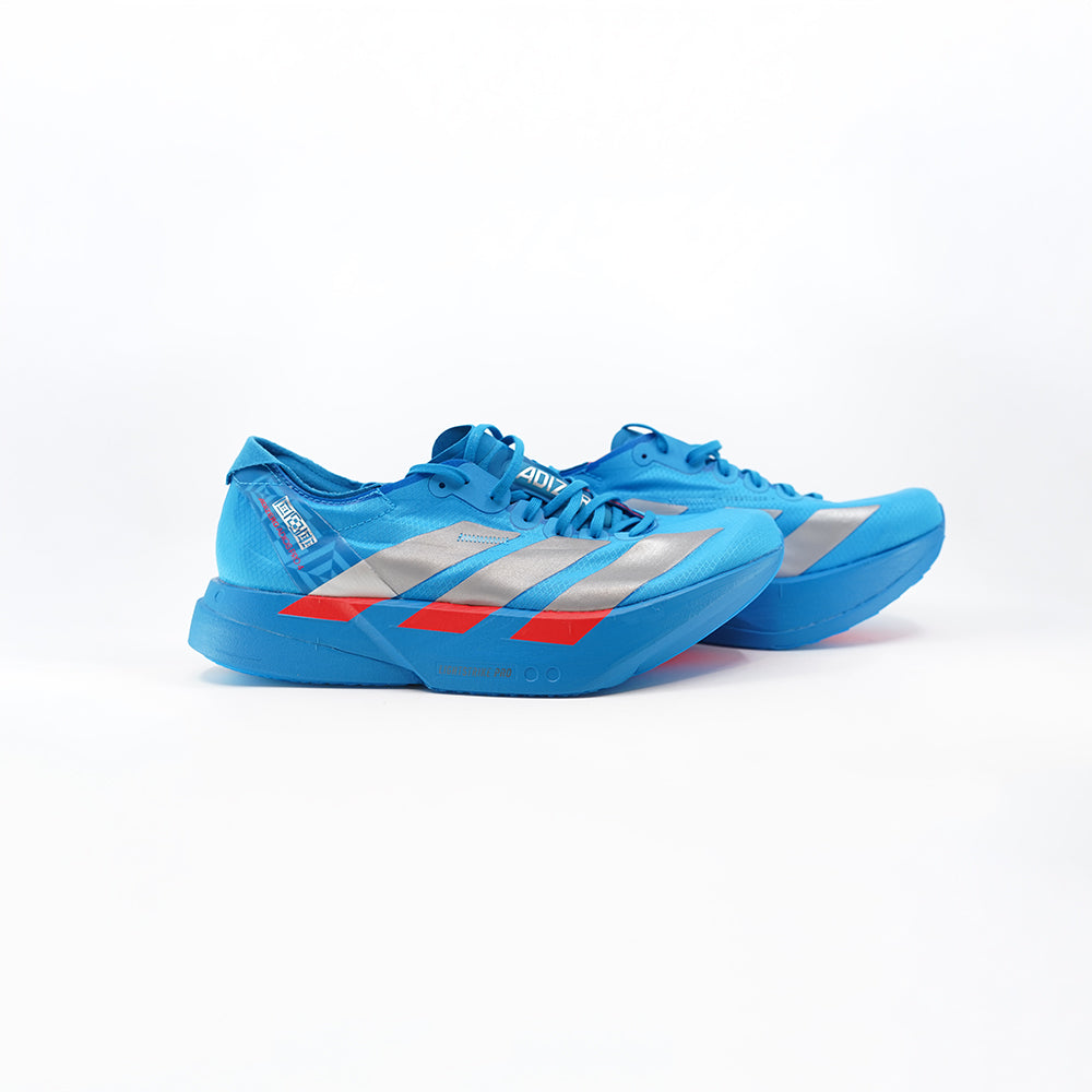 Adidas Adizero Adios Pro 4 - Solar Blue/Silver Metallic/Lucid Red – CCACHE