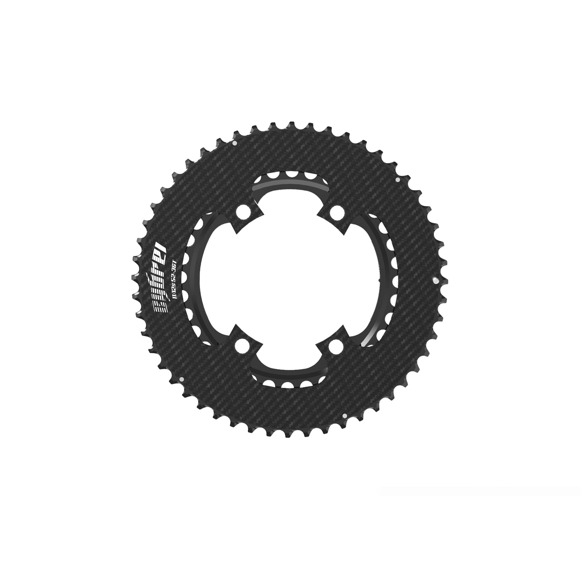 Cybrei Metarbon Carbon Chainring Set - Black – CCACHE