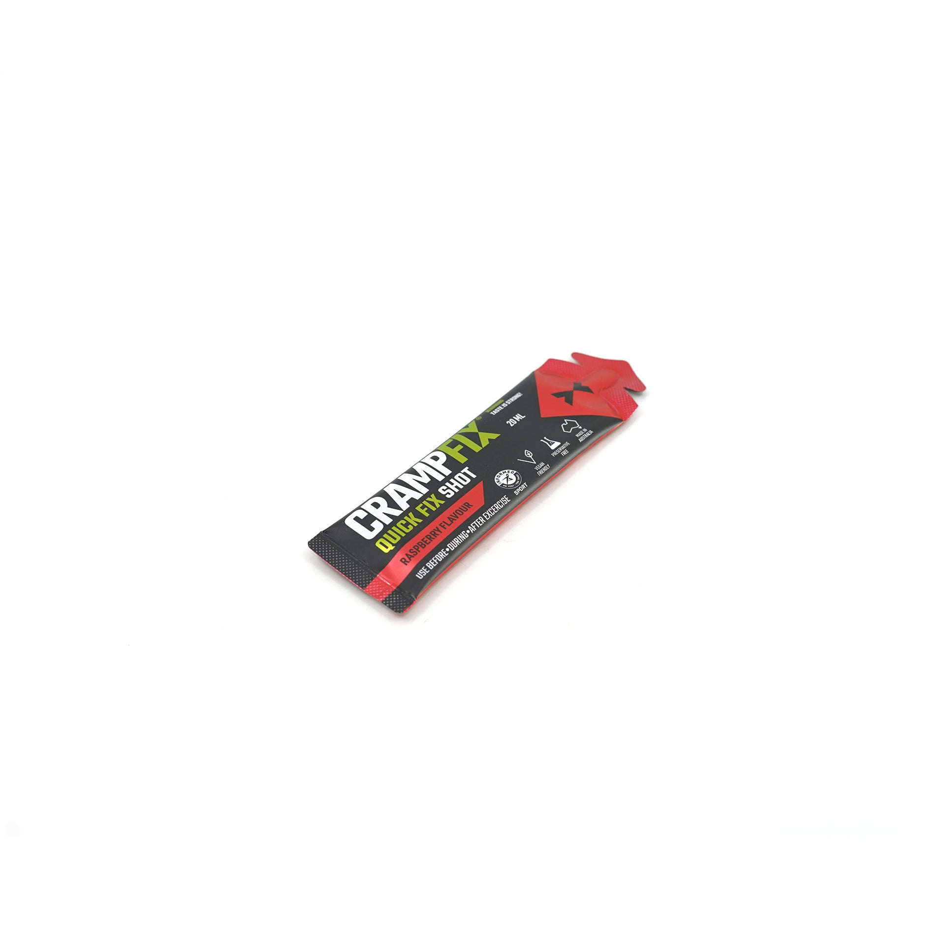 FIXX Nutrition CrampFix 20mL Sachet - Raspberry (Single Serving) – CCACHE