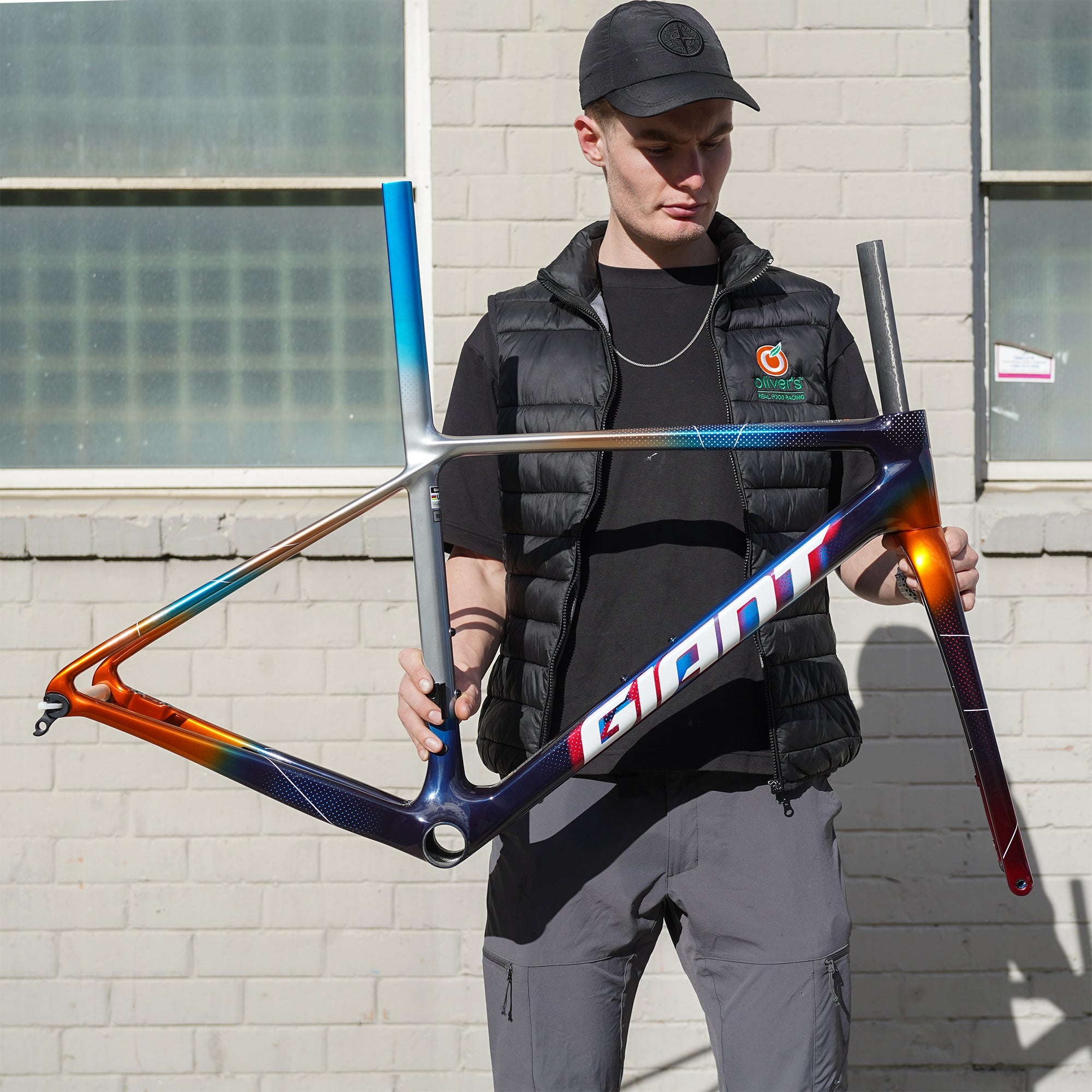 Giant TCR Advanced SL Frameset - Maraya Blue (Team Edition) – CCACHE