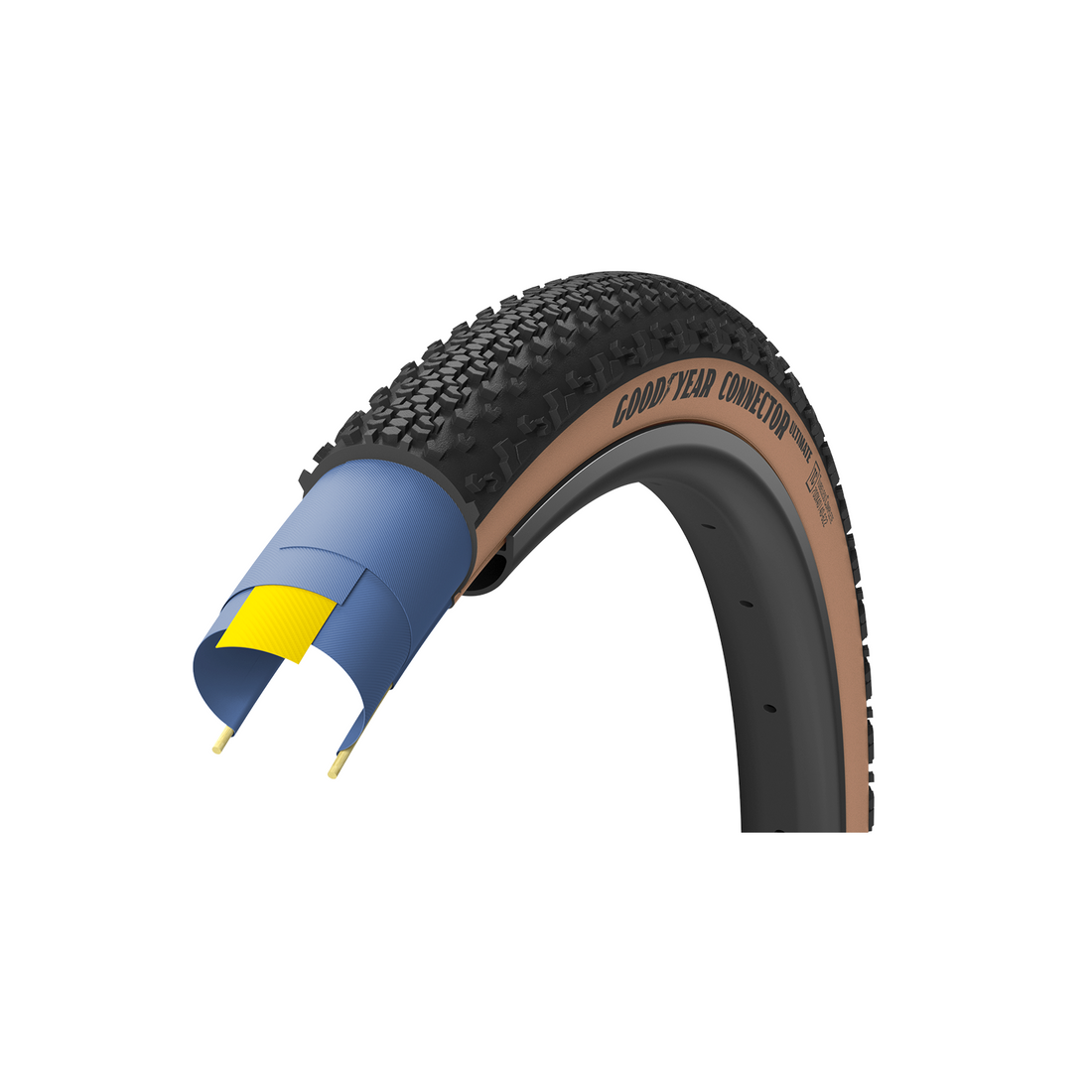 Goodyear Connector Ultimate Tubeless Complete Gravel Tyre - Tan – CCACHE
