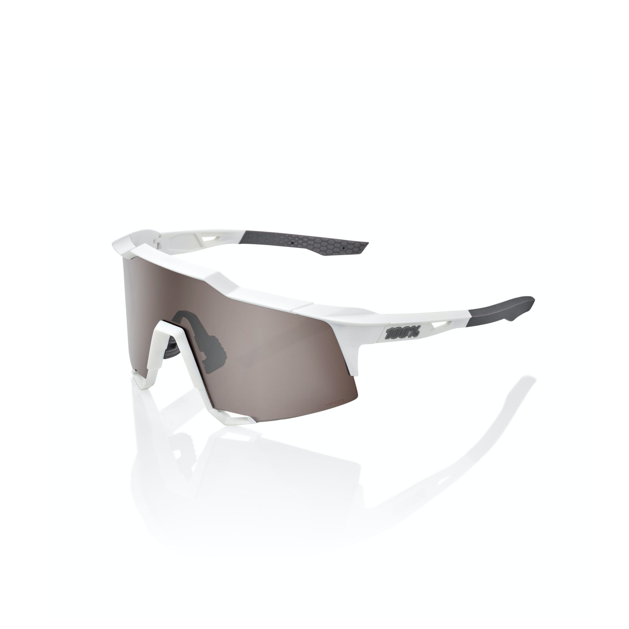 100% SPEEDCRAFT - Matte White (HiPER Silver Mirror) – CCACHE