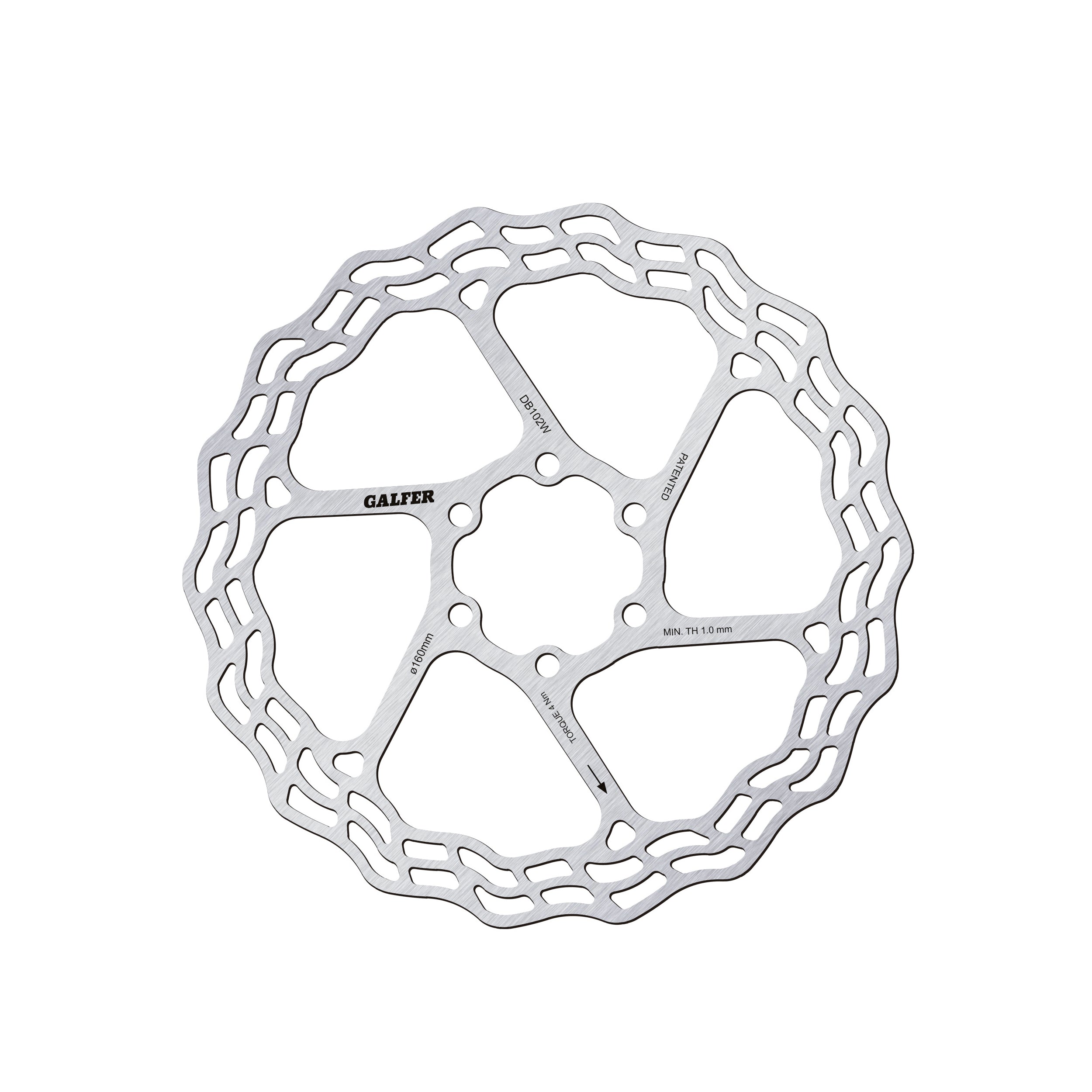 Galfer Road Disc Wave Rotor - 6 Bolt – CCACHE