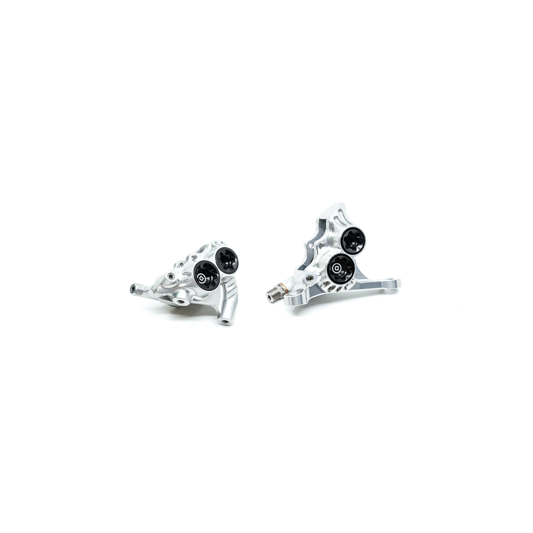 Hope RX4+ Plus Flat Mount Disc Brake Caliper Set - Silver – CCACHE